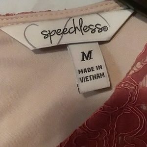 Speechless | Dresses | Speechless Pink Dress | Poshmark